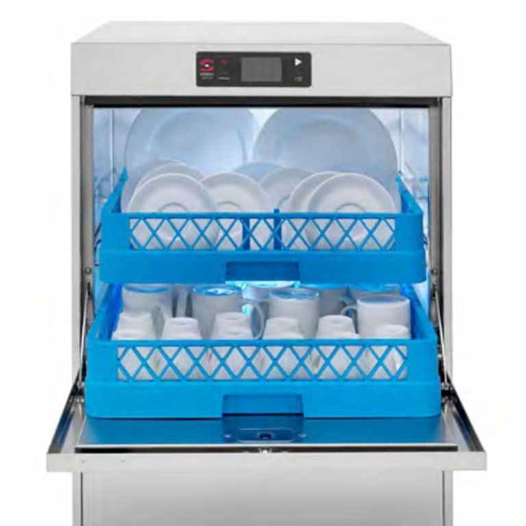 Sammic Active Plus Commercial Dishwasher 500mm with Break Tank ...